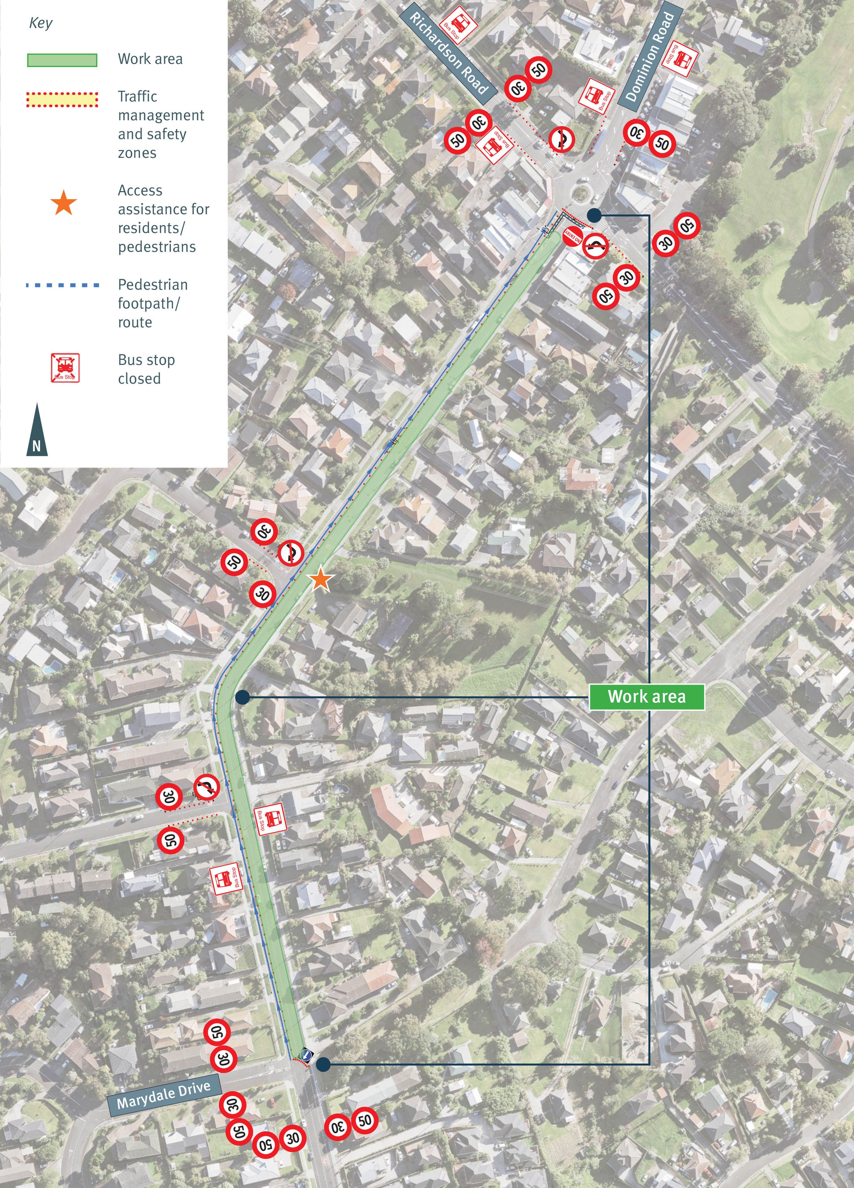 Waikōwhai water pump station and watermains
